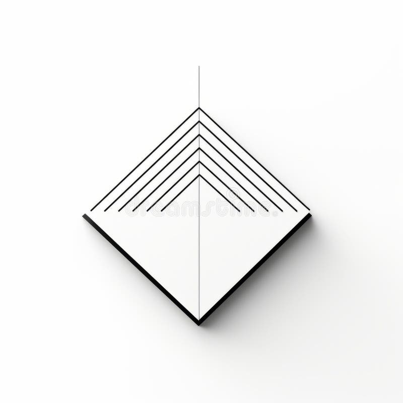 Architectural Triangle Logo: Minimalistic Metal Sculptures and ...