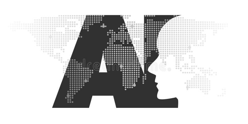 Black and White Machine Learning, Artificial Intelligence, Cloud ...