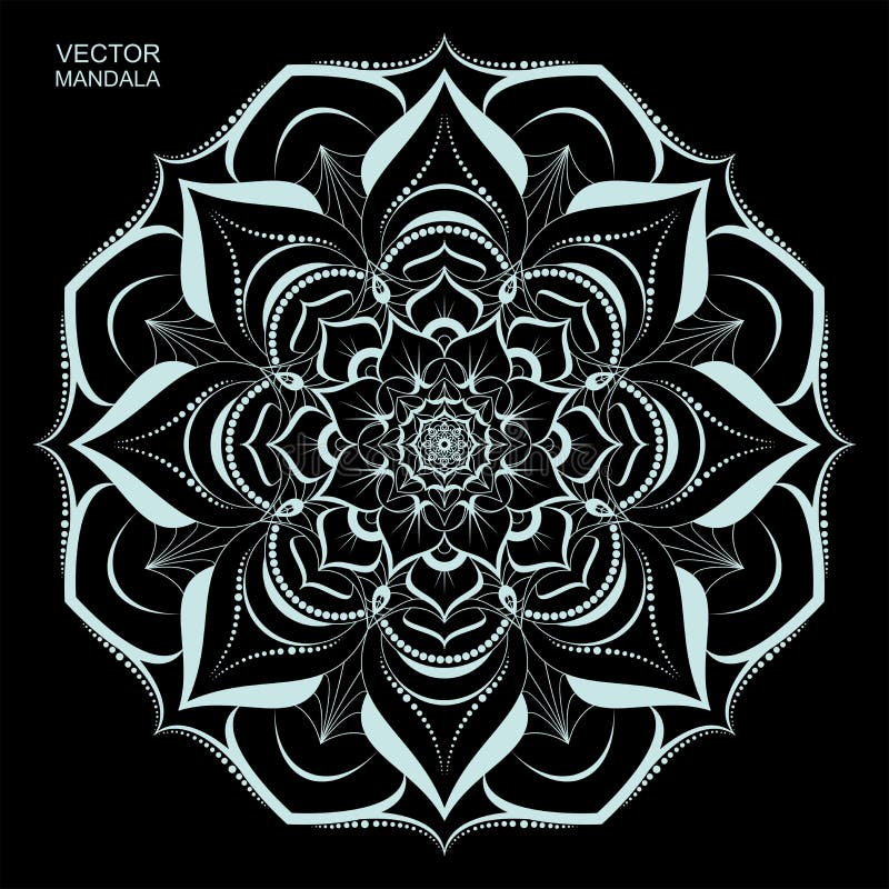 Mandala wedding pattern stock illustration. Illustration of mandala ...