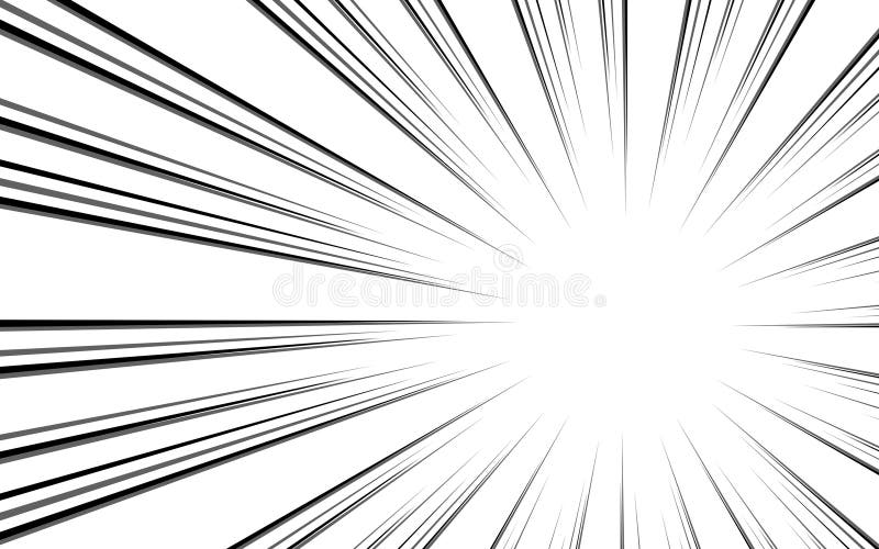Black and White Manga Comic Abstract Background with Halftone Stock ...