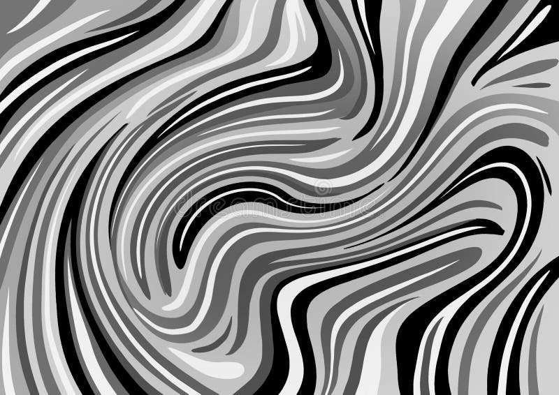 Black And White Marble Abstract Background Wallpaper Design Stock
