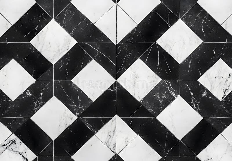 Black White Checkered Pattern Marble Stock Illustrations – 871 Black ...
