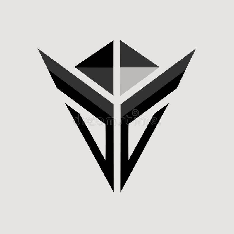 Black and White Modern Logo Featuring a Number Two and Floral Design ...