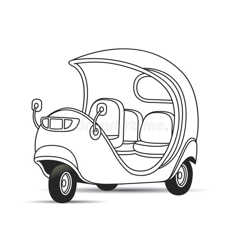 Three Wheeler Stock Illustrations – 303 Three Wheeler Stock ...