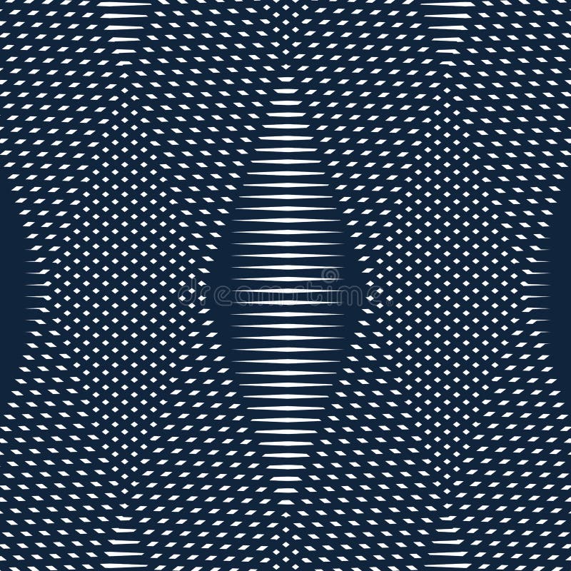 Black and White Moire Lines, Striped Psychedelic Vector Background. Op ...