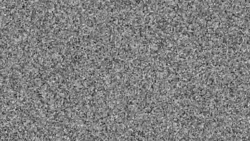 Black and White Offset Flickering Noise.Screen Damage TV Effects and ...