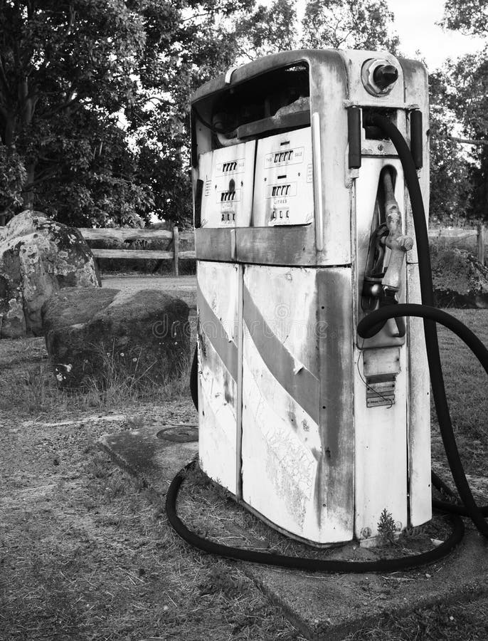 196 Vintage Gas Pump Black White Photos - Free & Royalty-Free Stock ...