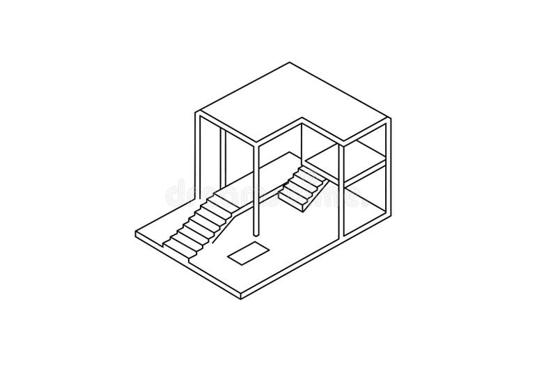 Axonometric Structure Stock Illustrations – 271 Axonometric Structure ...