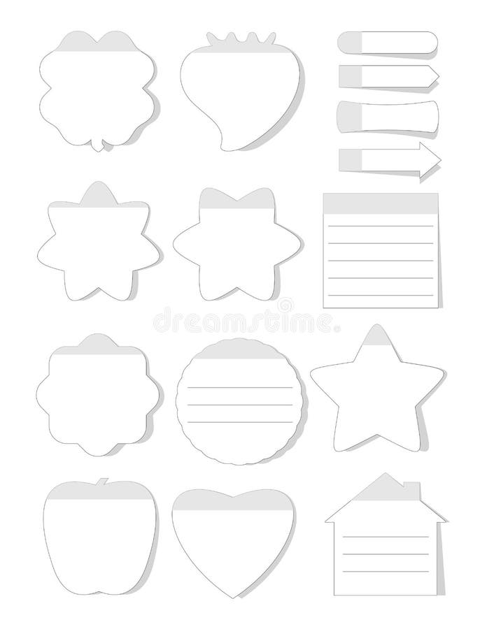 Buttons. Black, Green, Blue, Golden, Grey and Red Lines on White Simple ...