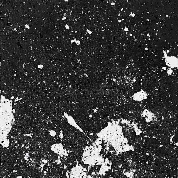 Black and White Paint Splatter Texture Pattern with Abstract Design ...