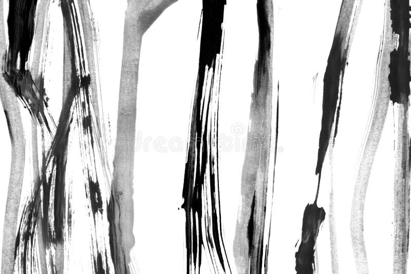 Black and White Paint Strips Stock Image - Image of concept, abstract ...
