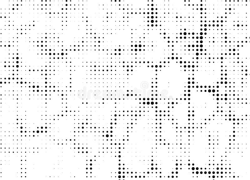 A Black and White Pattern of Dots, a Black and White Image of a Dotted ...