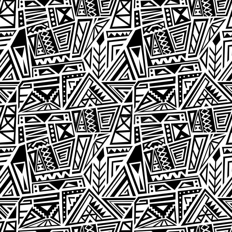 Indigenous pattern stock vector. Illustration of background - 52143972