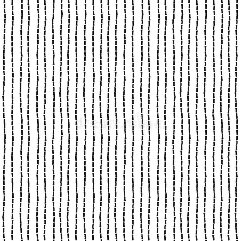A Black and White Pattern Featuring Straight, Vertical Lines Composed ...