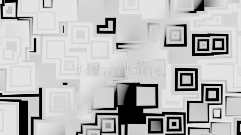 Black and White Looping Video. Background. Optical Illusion. Hypnotic ...