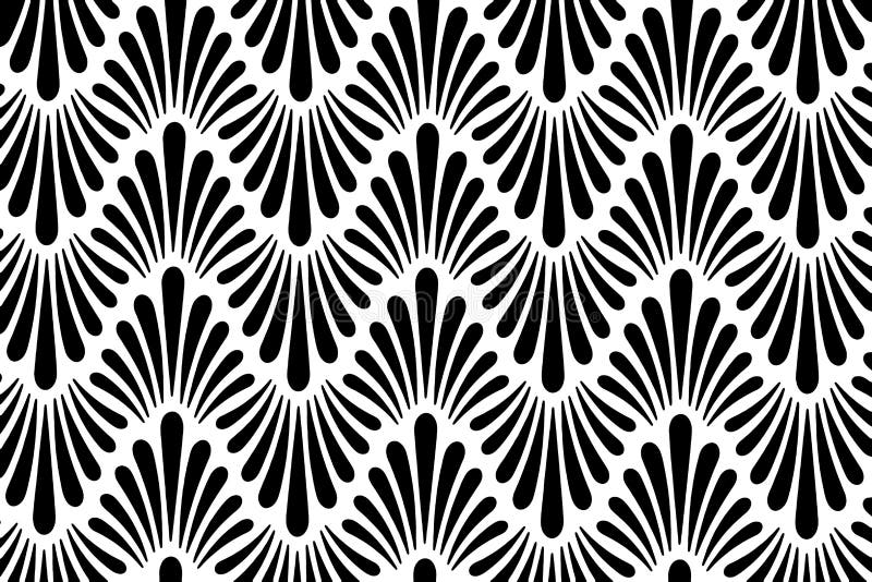 Black and white pattern stock illustration. Illustration of shape ...