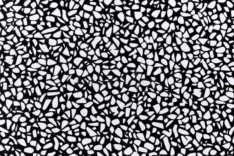 Black-white Pebble Texture Background. Seamless Stone Pattern Stock ...