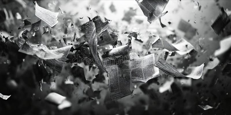 Bunch White Papers Flying Air Stock Photos - Free & Royalty-Free Stock ...