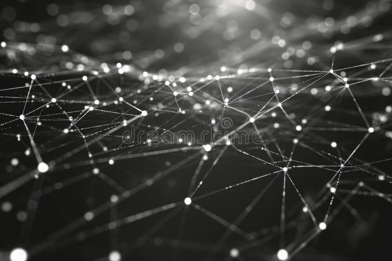 This Black and White Photo Captures the Intricate Web of Connections ...