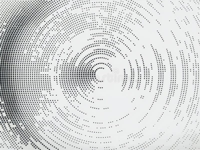 A Black and White Photo of a Circular Pattern, AI Stock Photo - Image ...