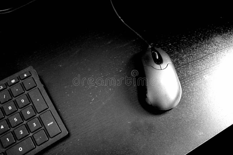 Dusty Keyboard Extreme on Wood Table. Dusty Computer Keyboard Stock ...