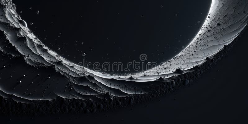 A Black and White Photo Featuring a Circular Object. this Versatile ...