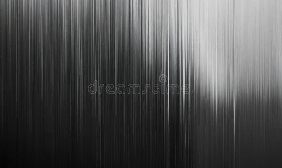 A Black and White Photo of a Long, Thin Line Stock Illustration ...