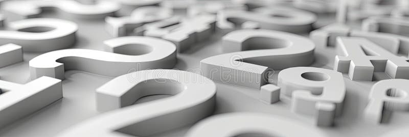 A Black and White Photo Shows a Stack of Letters and Numbers Stock ...