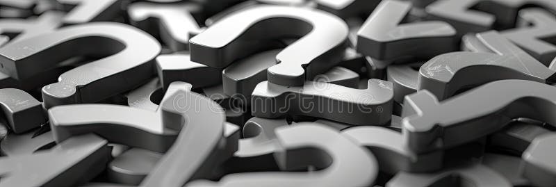 A Black and White Photo Shows a Stack of Letters and Numbers Stock ...