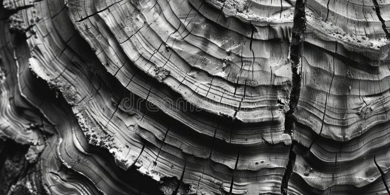 A Black and White Photograph of a Single Piece of Wood Stock Photo ...