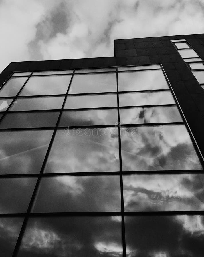 Black and White Photography, Reflection of, Building, Architecture ...