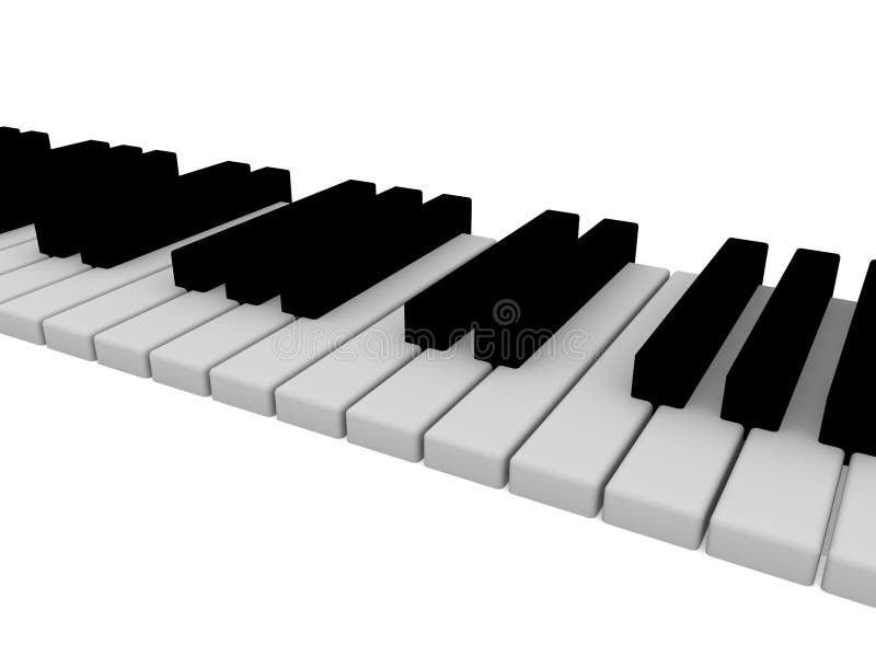 Black White Piano Keys Stock Illustrations – 4,479 Black White Piano ...