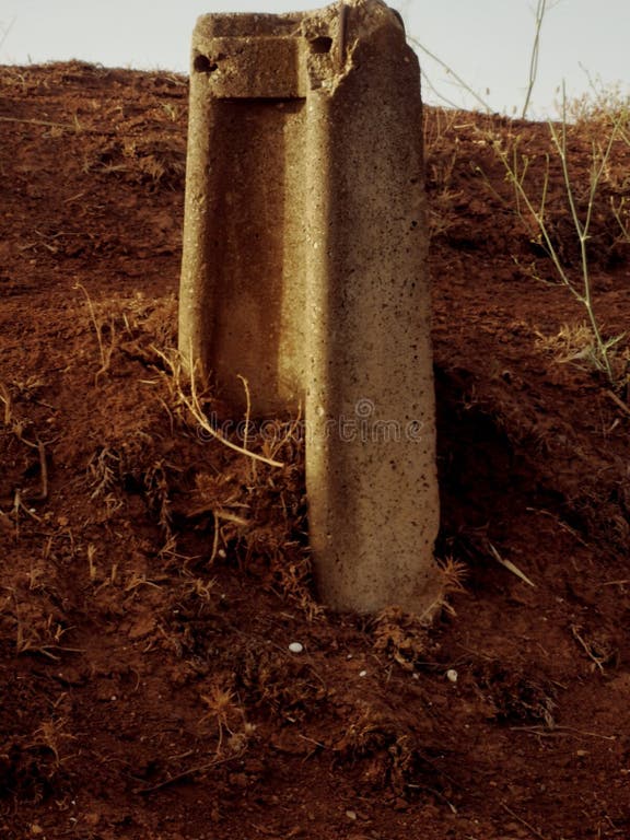Black and White Picture of Rock on the Dert Stock Photo - Image of dert ...