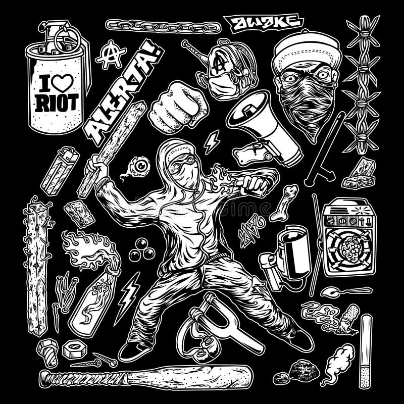 Commotion Stock Illustrations – 370 Commotion Stock Illustrations ...