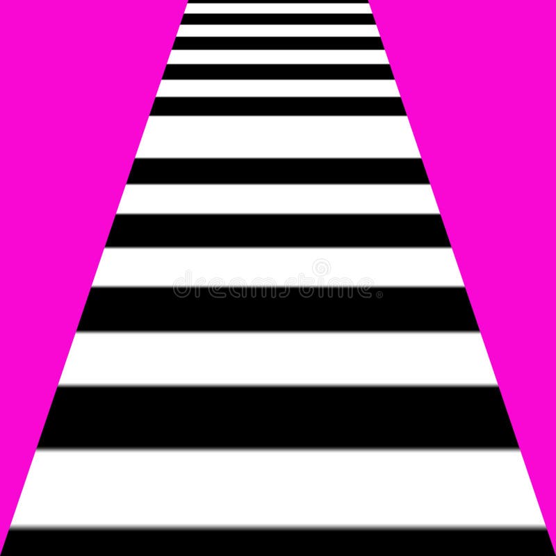Black White and Pink Graphic Design. Rows of Parallel Lines Stock ...