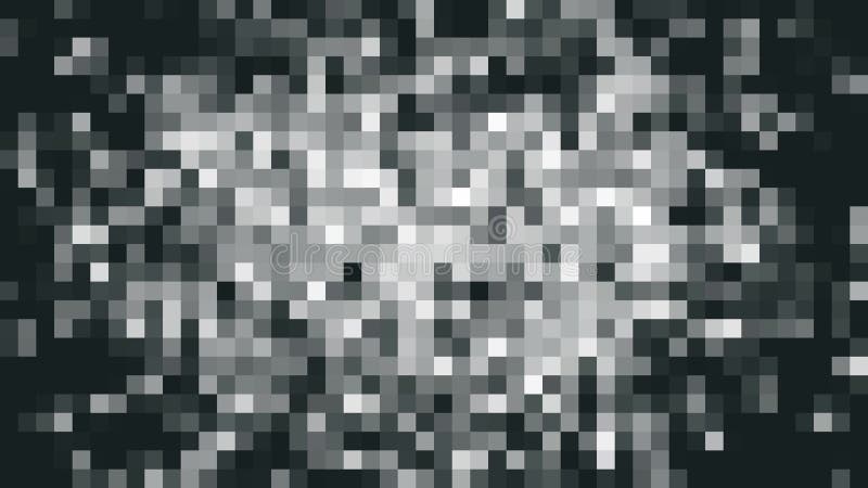 Black and White Pixel Background Static Noise Background Stock Video ...
