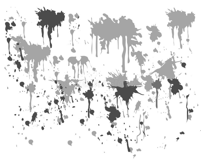 Black-and-white Points In Grange Style Stock Vector - Illustration of ...