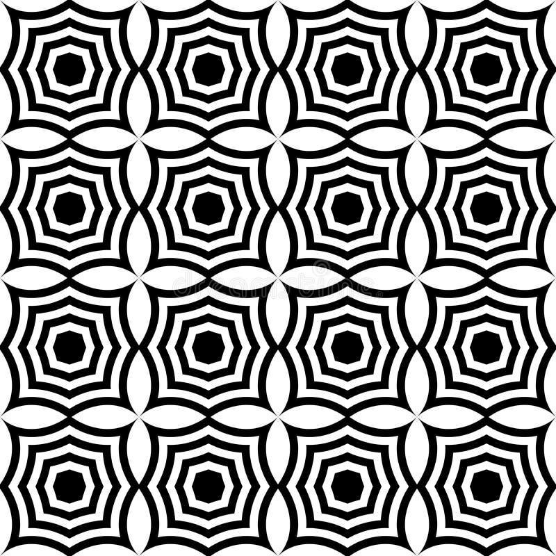 Black and White Pointy Squares Stock Vector - Illustration of vector ...