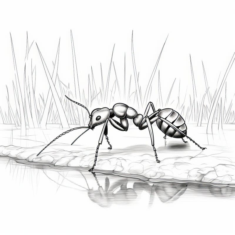 Ant Perspective Stock Illustrations – 198 Ant Perspective Stock ...