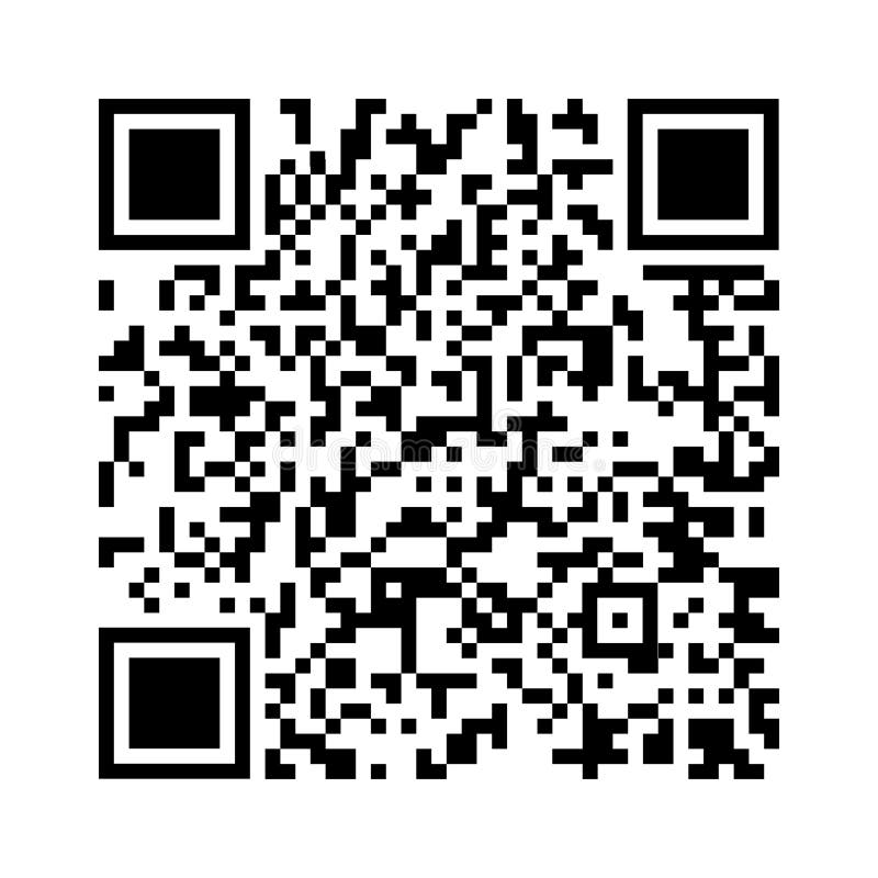 Black White QR Code. Quick Response Code. Marketing and Inventory ...