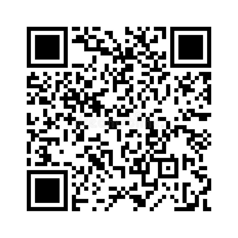 Black White QR Code. Quick Response Code. Marketing and Inventory ...