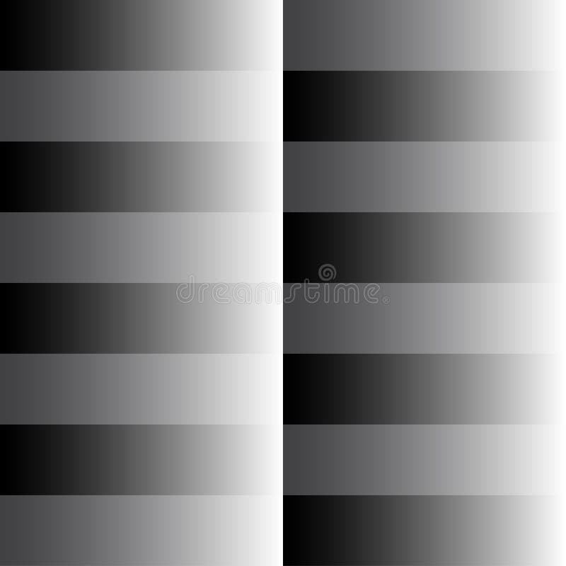 Black and White Quadrangle Gradient Patterns Stock Vector ...