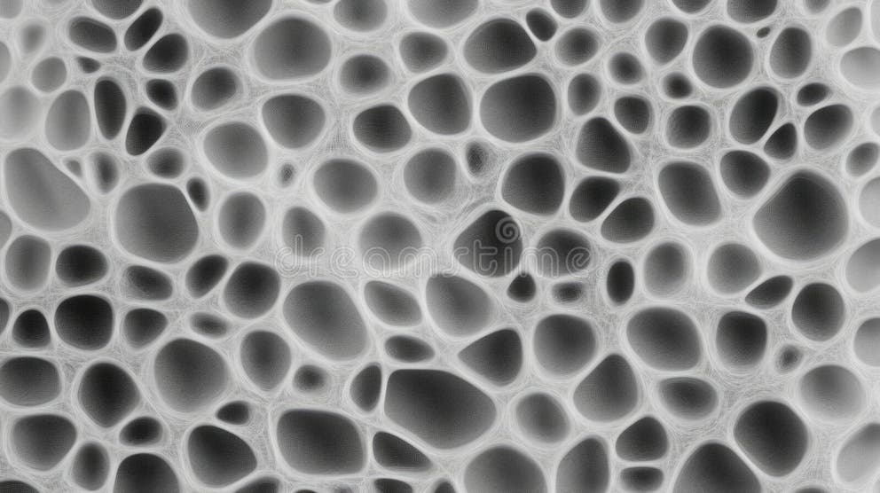 Random Dot Texture in Black and White with Varied Sizes and Shapes ...
