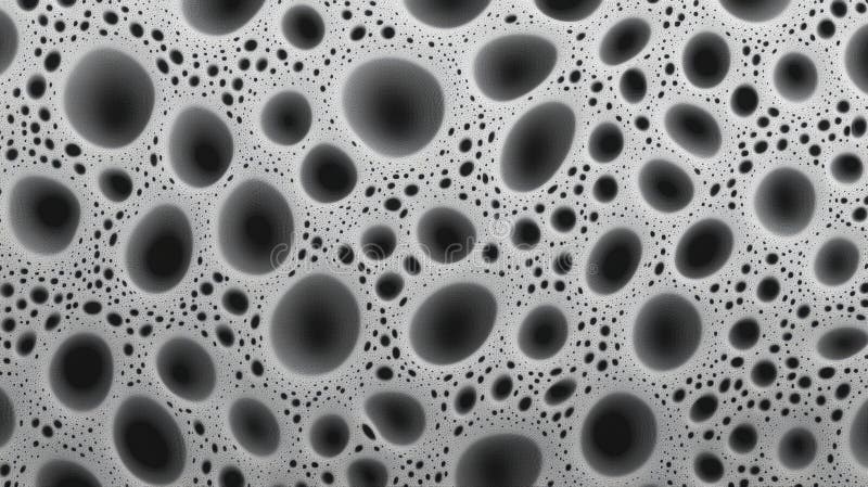 Black-and-white Random Dot Texture with Varying Sizes and Shades Stock ...