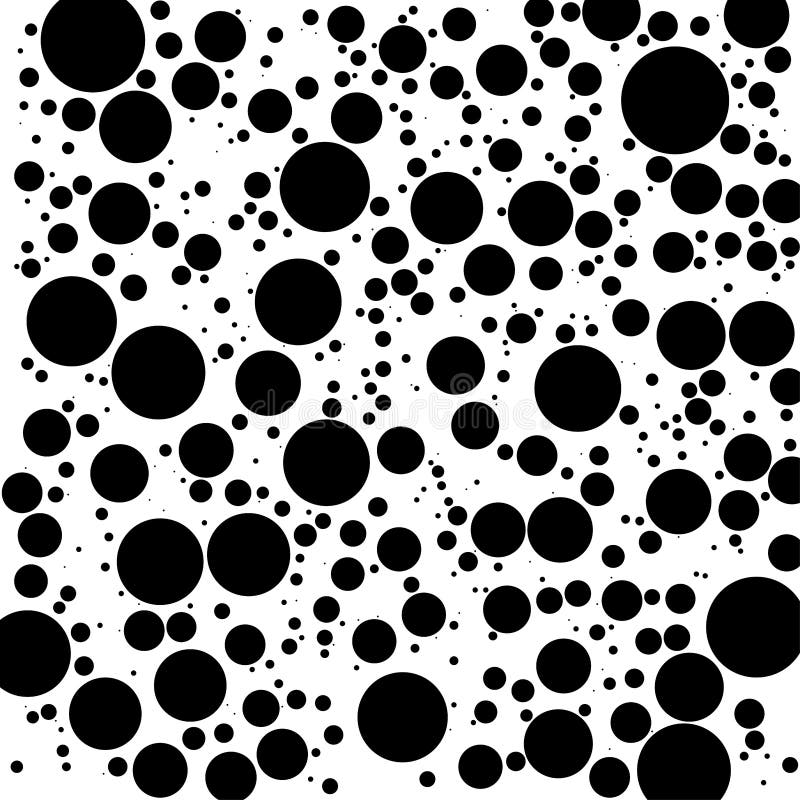 Random Dots, Circles Abstract. Speckles, Dotted Radial, Radiating ...