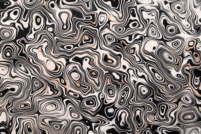 Black and White Random Swirl Patterns with Beige Highlights. Stock ... Black and White Random Swirl Patterns with Beige Highlights. Stock ...