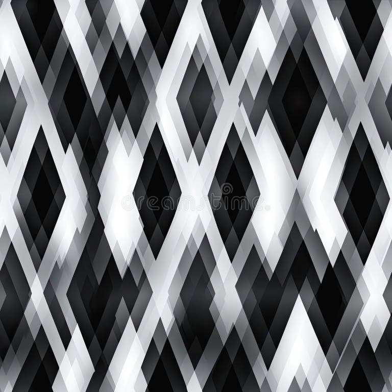 Black and White Rectangular Pattern with Diamonds (tiled) Stock ...