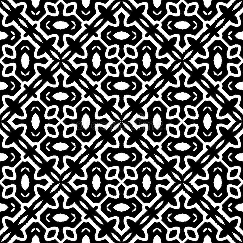 Black and White Repeat Pattern and Vector Image Stock Vector ...