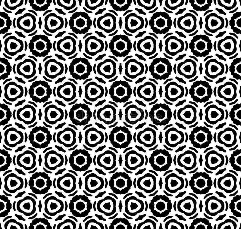 Black And White Repeat Pattern Vector And Seamless Background Image ...