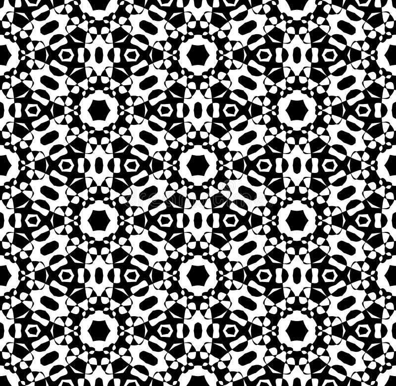 Black And White Repeat Pattern Vector And Seamless Background Image ...